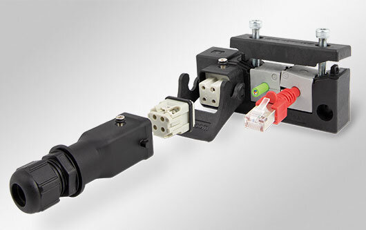 KVT-ER Split Cable Gland for Cables with Connectors, M25 - M63 / IP66 ...