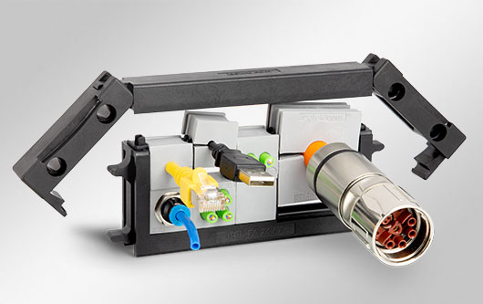 KEL-U | KEL-E split cable entry frames for cables with connectors ...