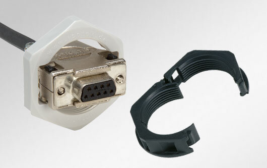 KEL-DPZ multi-membrane cable entry plates, round with metric threads ...