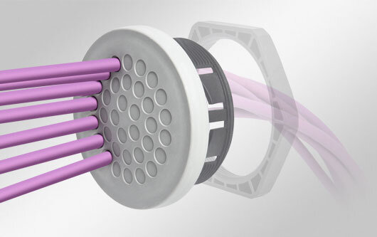 KEL-DPU Multi-Membrane Cable Entry Plates with High Strain Relief ...