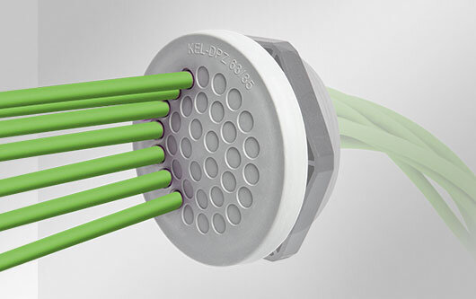 KVT-ER Split Cable Gland for Cables with Connectors, M25 - M63 / IP66 ...