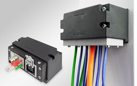 Cable entry systems for cables with connectors | icotek