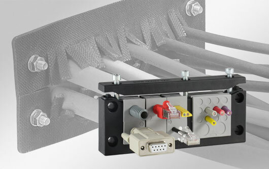 KEL-U | KEL-E split cable entry frames for cables with connectors ...