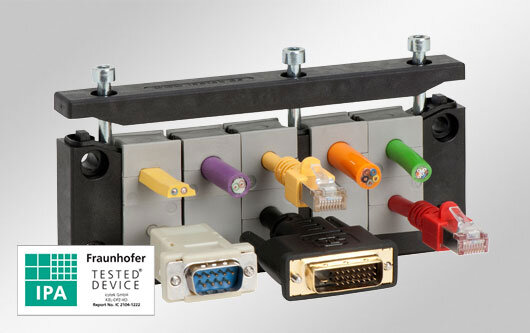 KVT-ER split cable gland for cables with connectors, M25 - M63 / IP66 ...