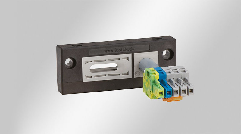 KEL-FL split cable entry frames for flat cables and prefabricated round ...