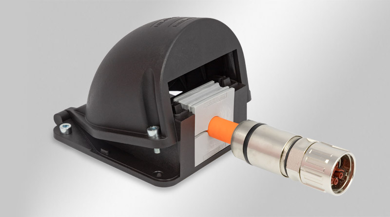 KEL-FW Split bulkhead for 90° cable entry