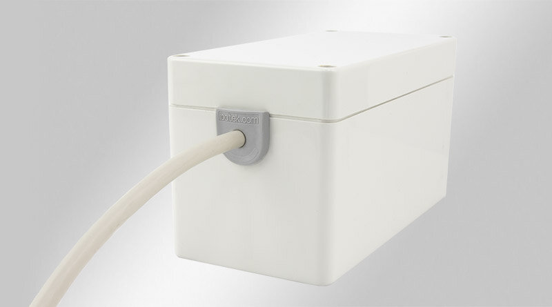 UT | Split U-shaped cable grommet for cables with connectors, up to IP54