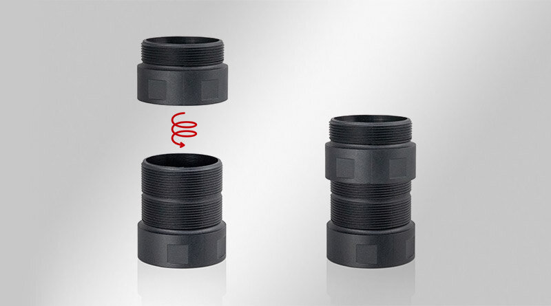 TE Thread extension for cable glands and cable entry plates, M25 / M32 ...