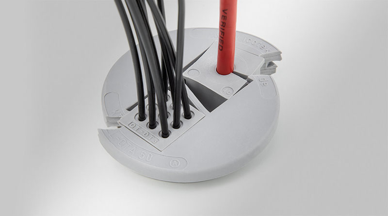 QT-DT multi-membrane cable grommets for QUICK systems for cable ...