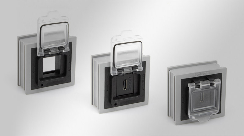 AT-KS-AK | Adapter grommet with protection cover for KEL, for Keystone ...