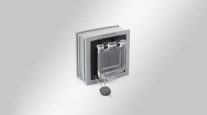 AT-KS-AK | Adapter grommet with protection cover for KEL, for Keystone ...