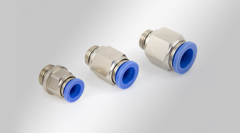 Bulkhead Fittings & Couplings for Pneumatic Hoses