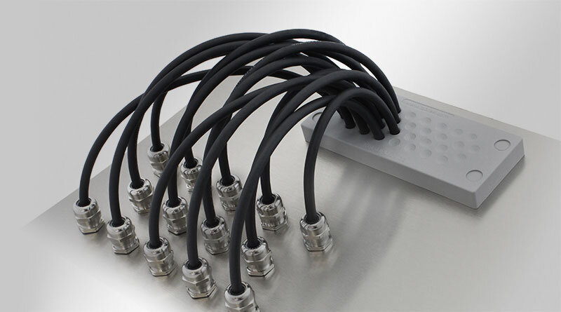 KEL-DPU Multi-Membrane Cable Entry Plates with High Strain Relief ...