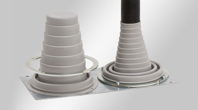 KEL-ULTRA flex pyramid cable entry grommets for single cables with ...