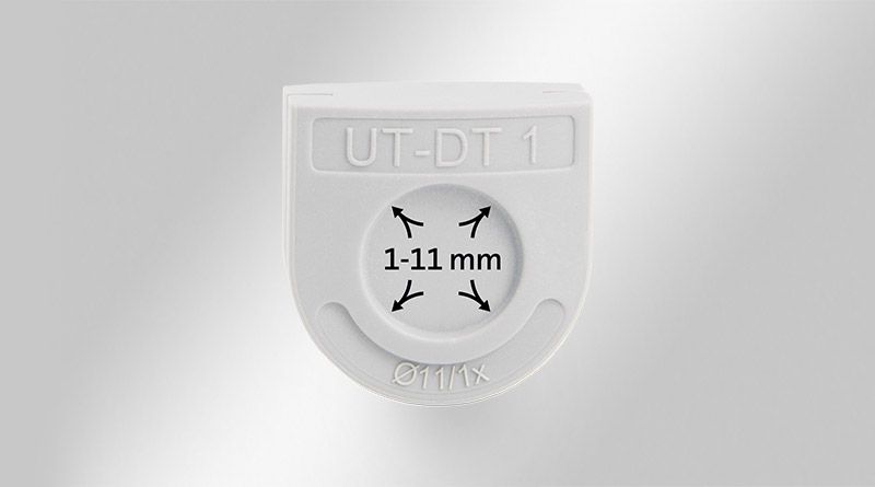 UT-DT | Joint passe-câble multi membranes en forme de U, jusqu'à IP54