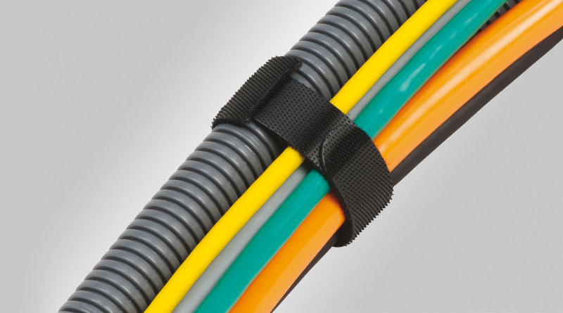 KLKB | KLB hook-and-loop cable ties single, perforated or as tape on reel