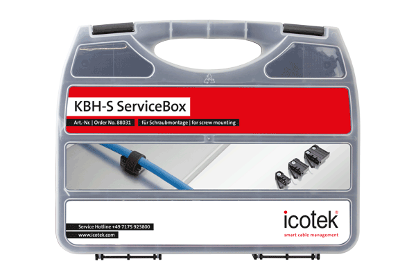 KBH ServiceBox for hook-and-loop tape holders