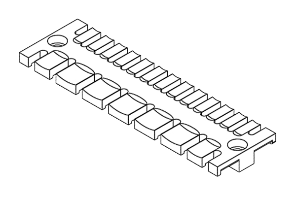 ZL Strain Relief Plates for Screw Assembly