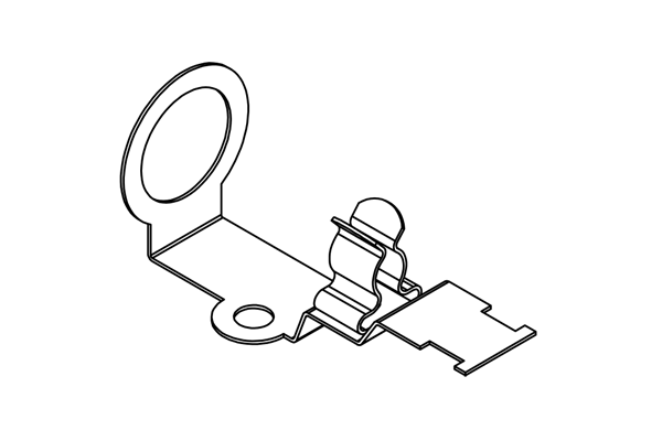 KVT-EMC Bracket with Shield Clamp for Split Cable Glands KVT and QVT