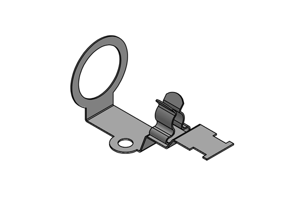 KVT-EMC Bracket with Shield Clamp for Split Cable Glands KVT and QVT