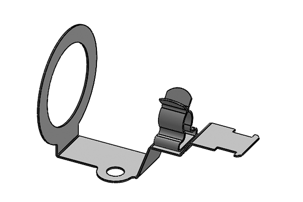 KVT-EMC Bracket with Shield Clamp for Split Cable Glands KVT and QVT