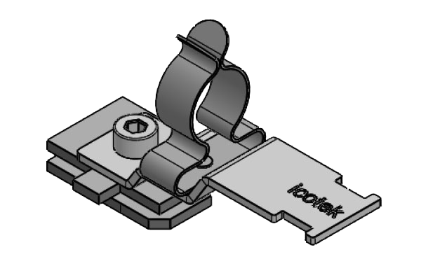 EMC shield clamps for 30 mm DIN rail shape C with or without integrated ...