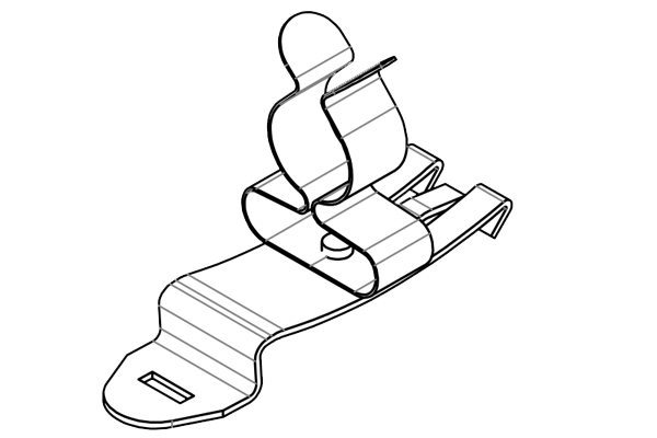 EMC Shield Clamps for TS35 Rails, Pluggable, with or without Integrated ...