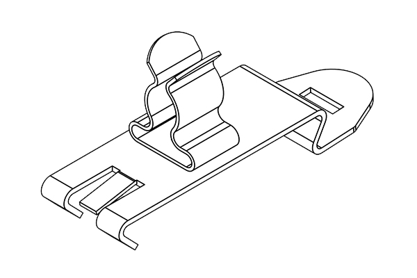 EMC Shield Clamps for TS35 Rails, Pluggable, with or without Integrated ...
