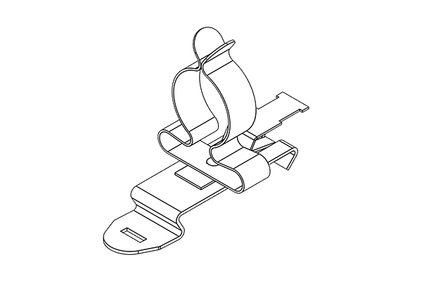 EMC Shield Clamps for TS35 Rails, Pluggable, with or without Integrated ...