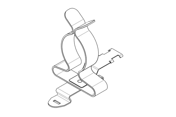 EMC Shield Clamps for TS35 Rails, Pluggable, with or without Integrated ...