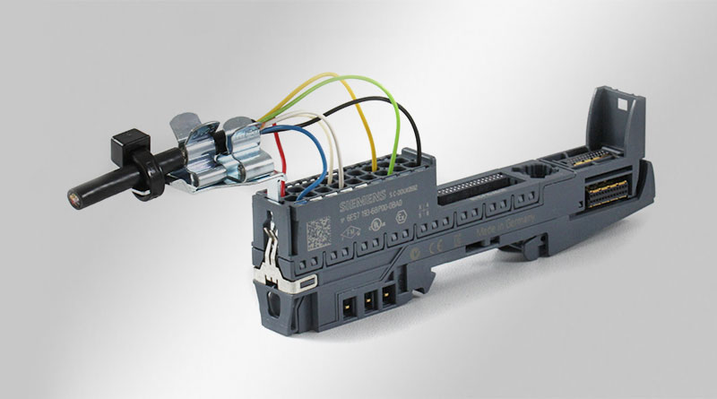 EMC Shield Clamps for Bus Modules with Plug-In Mounting Function