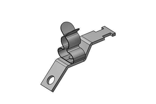 EMC shield clamps for screw assembly, with or without integrated strain ...