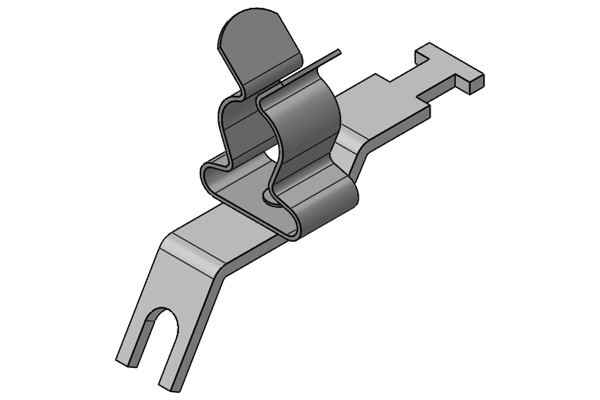 EMC shield clamps for screw assembly, with or without integrated strain ...