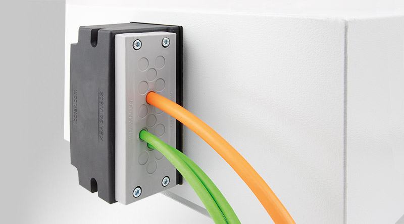 KEA | 90° Cable entry adapter for split cable entry frames & multi ...