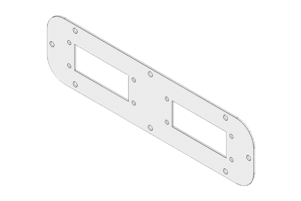 FP Flange Plates for Cable Entry Systems Suitable for Numerous Rittal ...