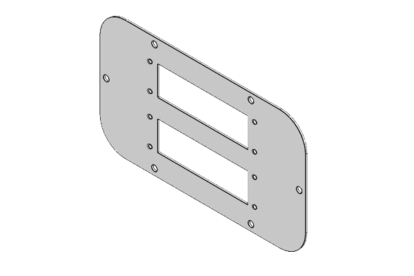 FP Flange Plates for Cable Entry Systems Suitable for Numerous Rittal ...