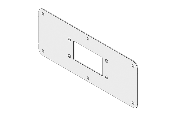 FP Flange Plates for Cable Entry Systems Suitable for Numerous Rittal ...