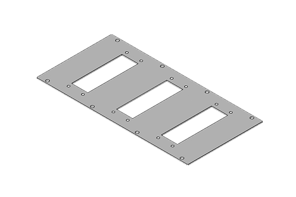 MP modular gland plates for Rittal enclosures / IP54