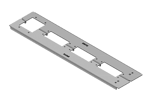 KDR 2 Split Gland Plates for Rittal TS 8 & Rittal VX25 Enclosures / IP54