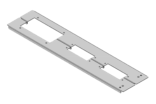 KDR 2 Split Gland Plates for Rittal TS 8 & Rittal VX25 Enclosures / IP54