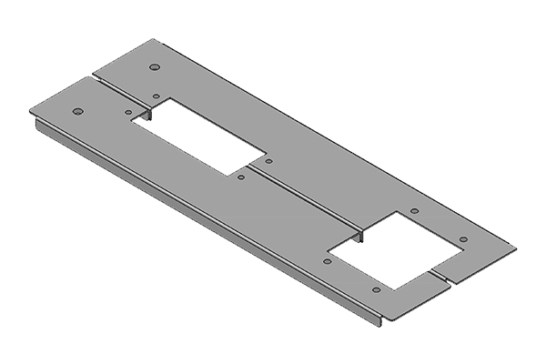 KDR 2 Split Gland Plates for Rittal TS 8 & Rittal VX25 Enclosures / IP54