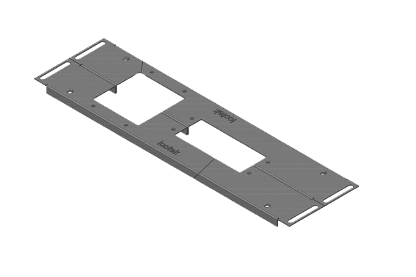KDR 2 split gland plates for Rittal TS 8 & Rittal VX25 enclosures / IP54
