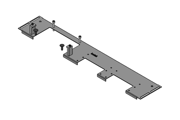 KDR-VX25 Enclosure gland plates for Rittal VX25 enclosures / IP54