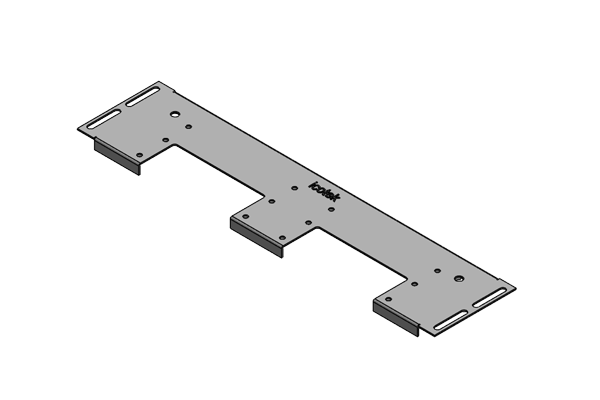 KDR-VX25 Enclosure gland plates for Rittal VX25 enclosures / IP54